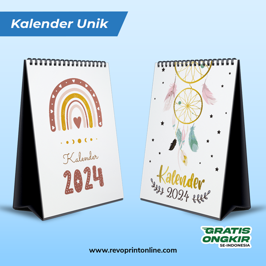 Kalender Meja Custom | Revo Print Online
