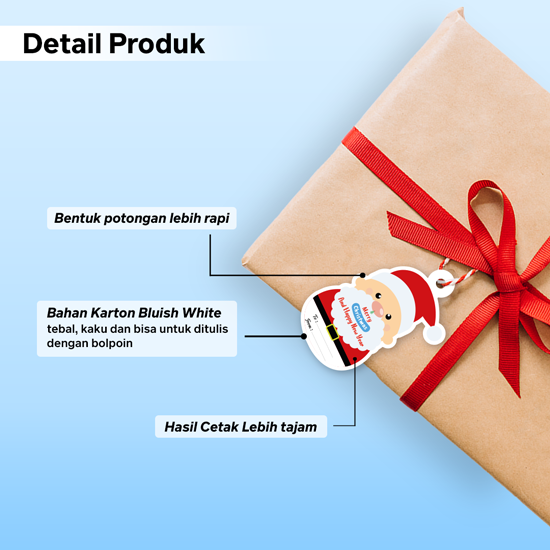 Hang Tag Natal Cute | Hang Tag Christmas Lucu | Revo Print Online Hang Tag Natal Cute | Hang Tag Christmas Lucu | Revo Print Online